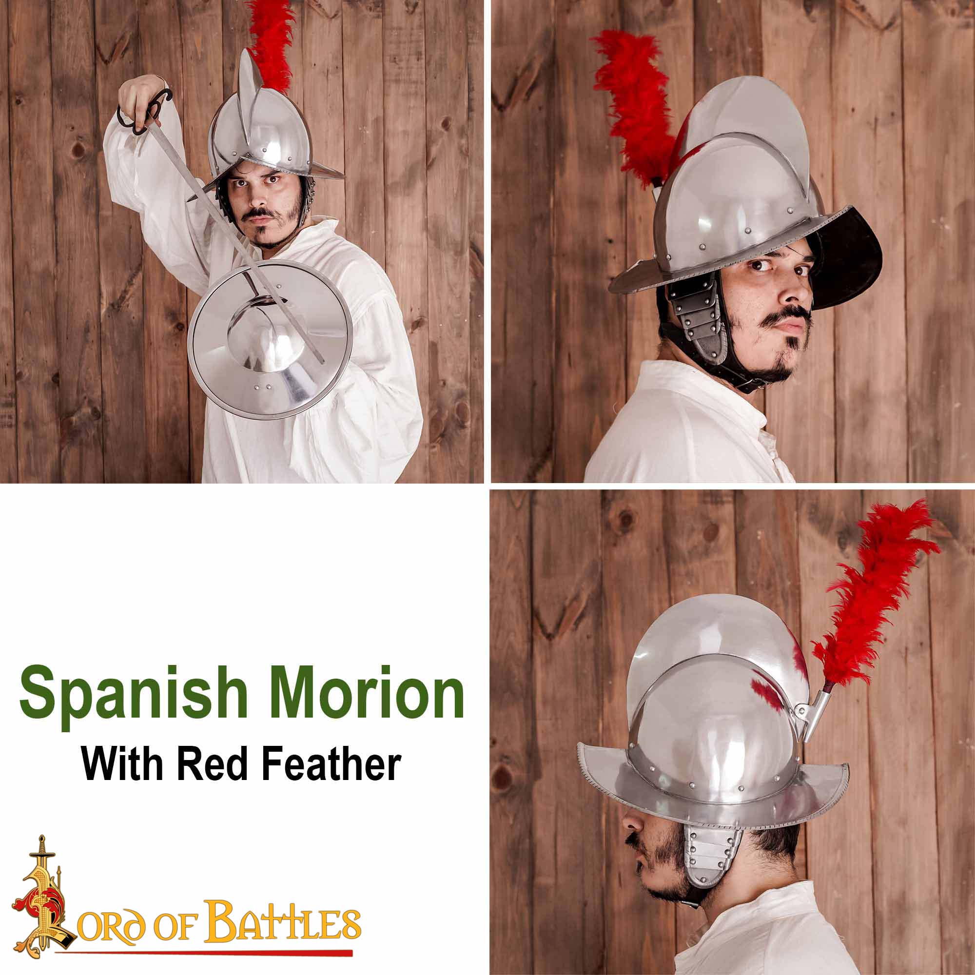 Casco Morion Morion Helmet | Buy Medieval Reenactment Helmets For Sale
