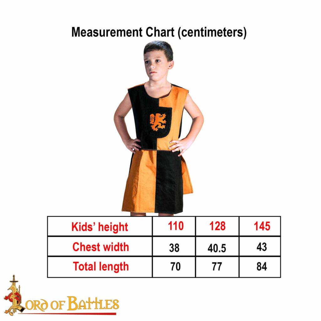 Heraldic Surcoat Tabard - Perfect Medieval Costume