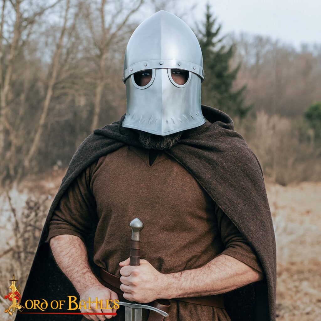 Italo-Norman Helmet – Medieval Steel Helmet