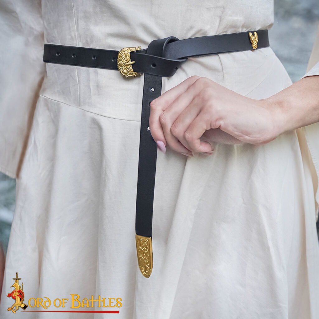 Medieval Pure Solid Brass Belt End / Chape with Celtic Knot Design ...