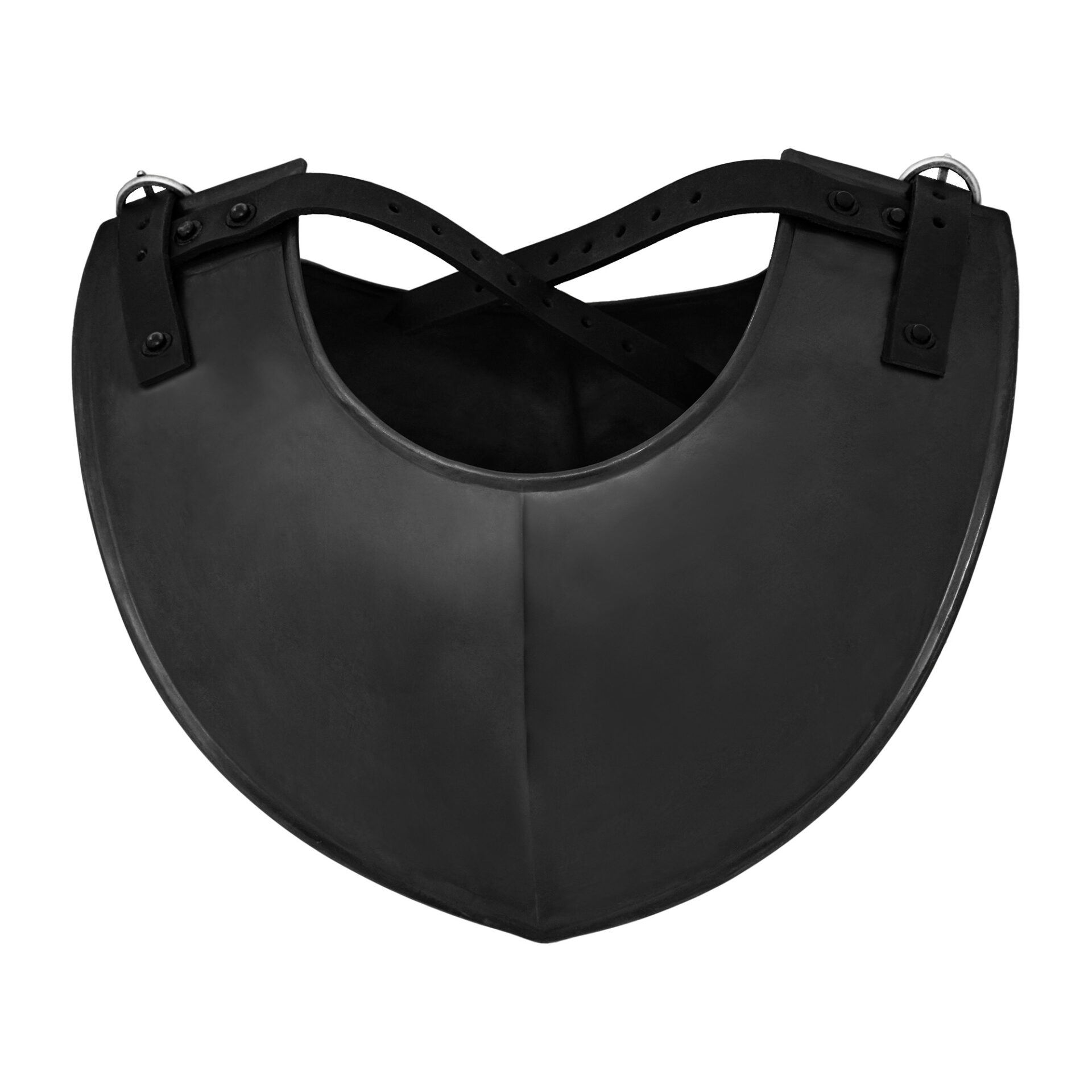 Medieval Classic Gorget, Black - Discontinued - Medieval Shop at Medieworld