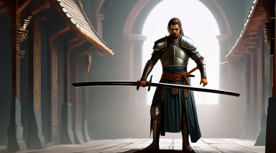 Functional Reverse Blade Katana: The Ultimate Weapon for Medieval ...