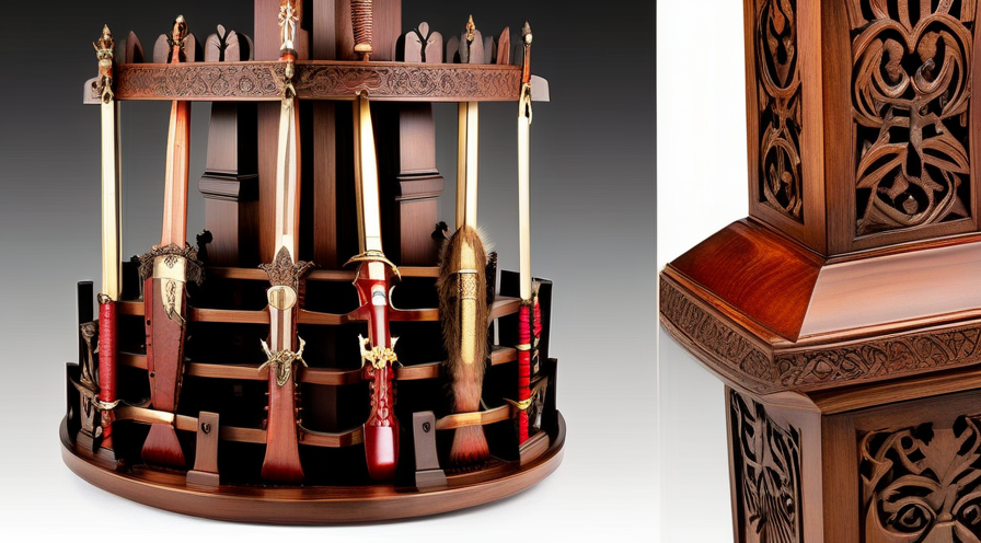 Sword Display Stands and Racks for Showcasing Your Medieval Weapons ...