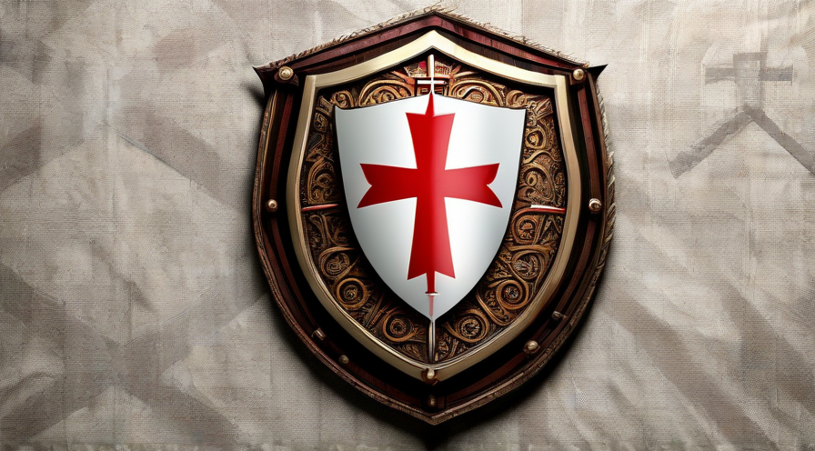 Escudo Templario Cruz de Malta: La Perfecta Defensa Medieval | Medieworld