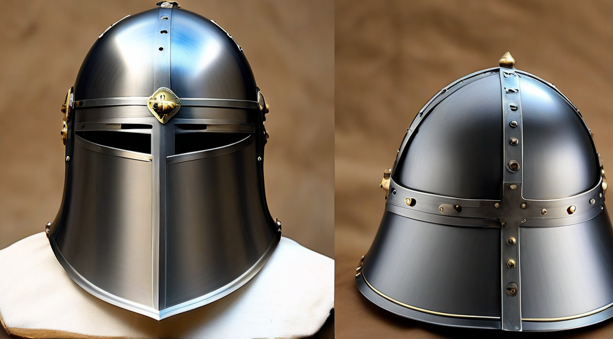 Early 14th Century Great Bascinet - 16 Gauge: A Sturdy and Authentic ...