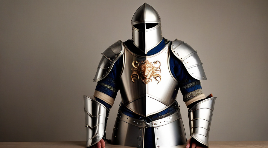 Andracor Leather Knights Vambraces: Protect Your Arms in Medieval Style ...