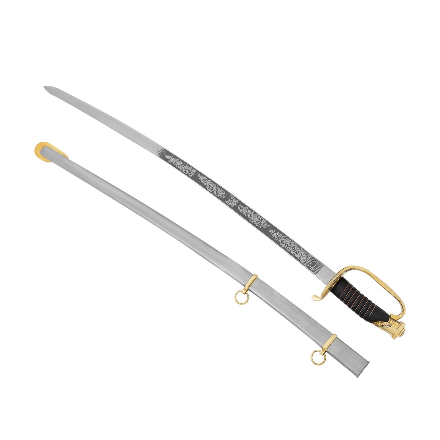 U.S Civil War Cavalry Saber Sword - Masterfully Crafted