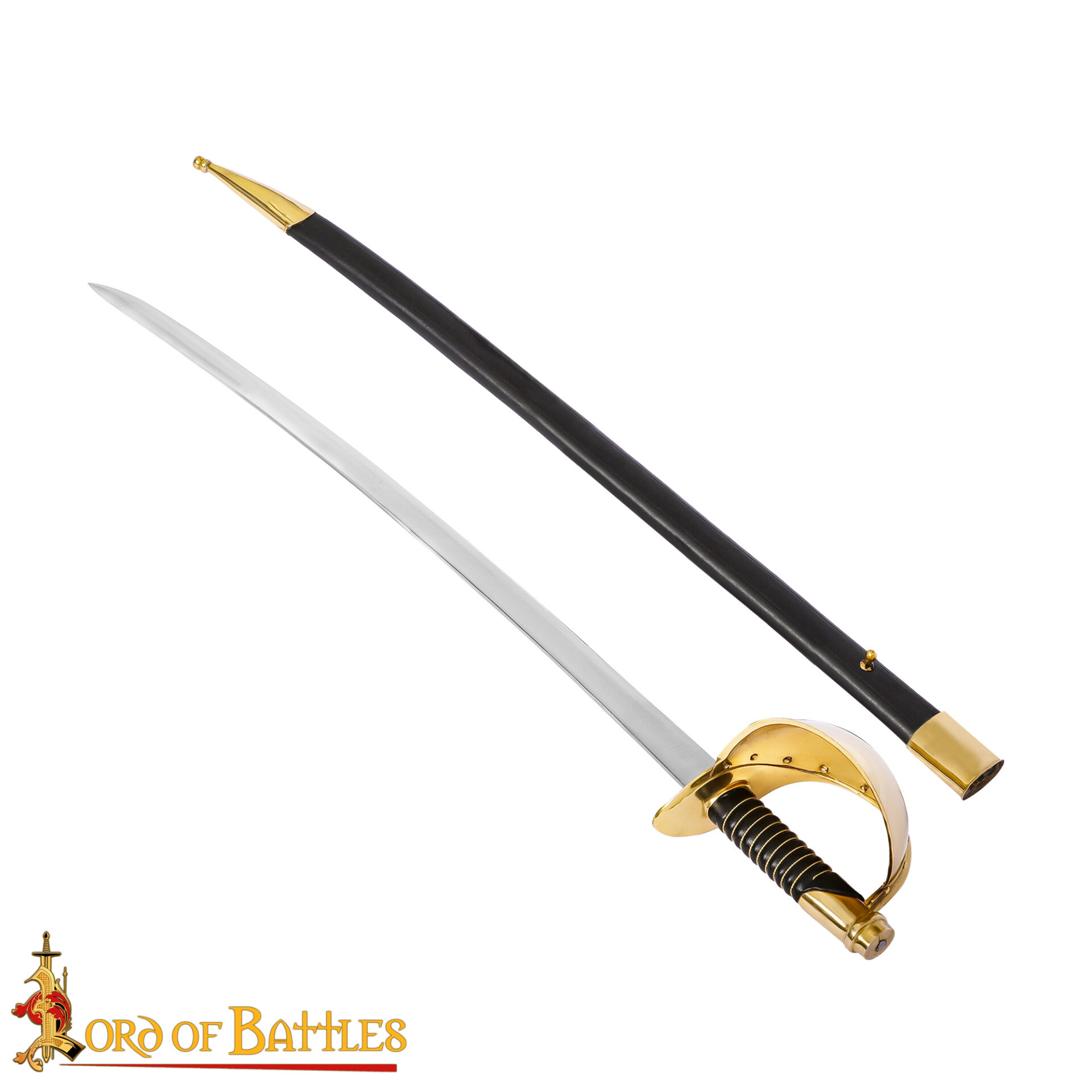 Naval Cutlass Sword with Scabbard - Medieval Shop at MedieWorld
