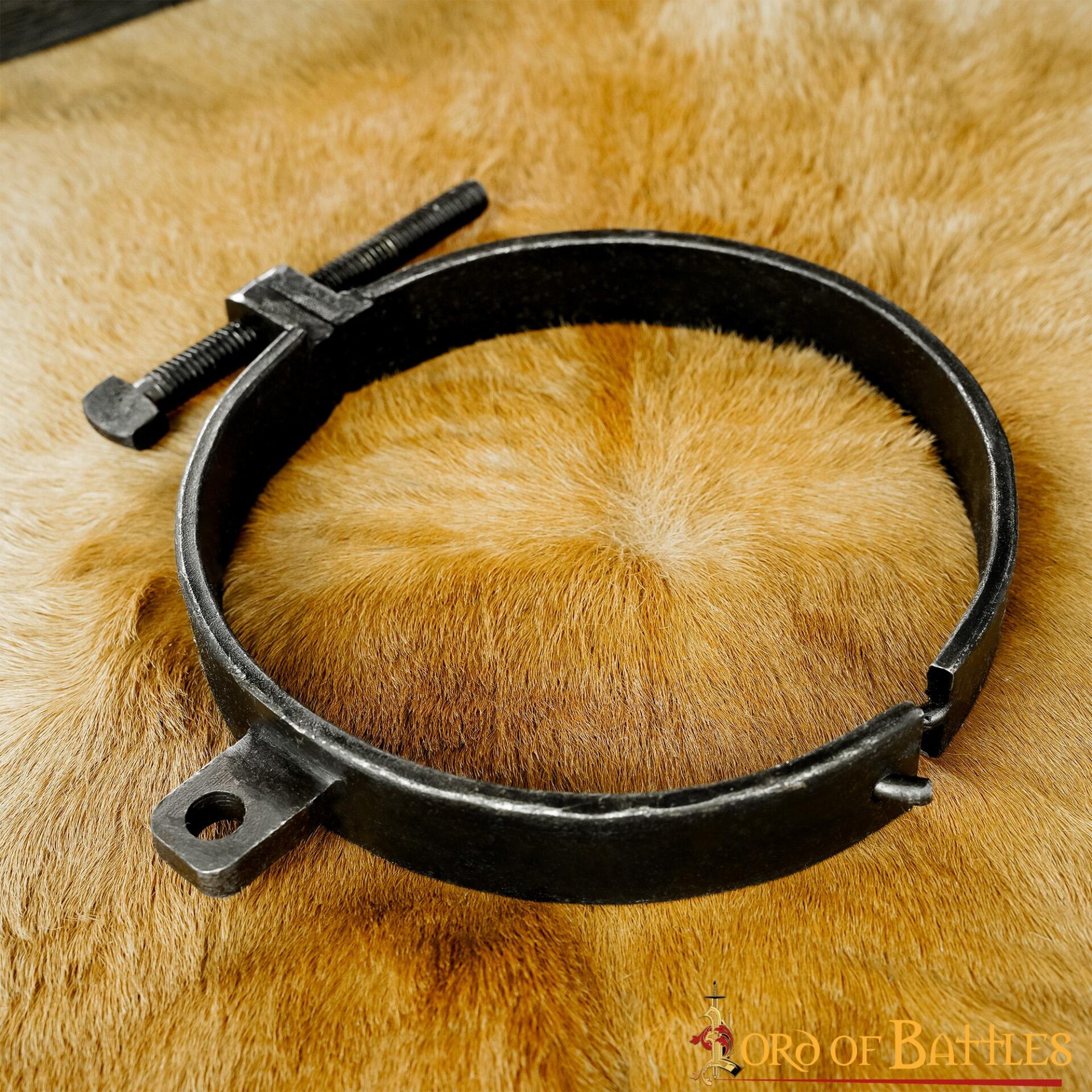 Medieval Dungeon Prisoner Hand Forged Iron Neck Cuff - Medieval Shop at ...