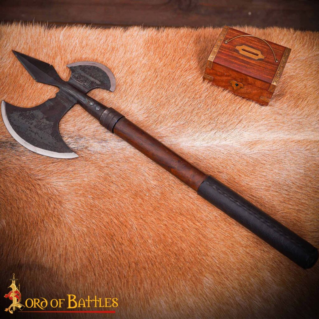 Fantasy Medieval Axe Inspired by Late Medieval Halberds - Medieval Shop ...