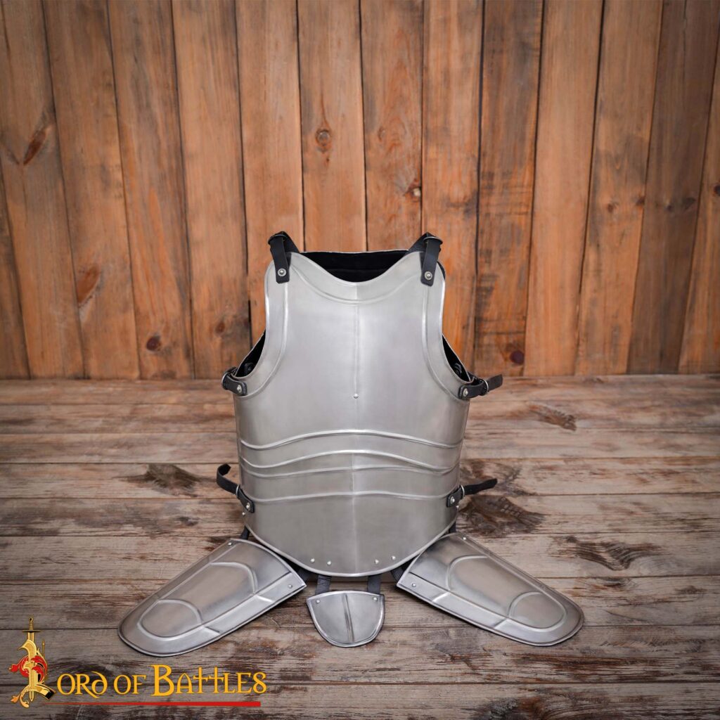 Medieval Steel Cuirass with Tassets for Ultimate Protection