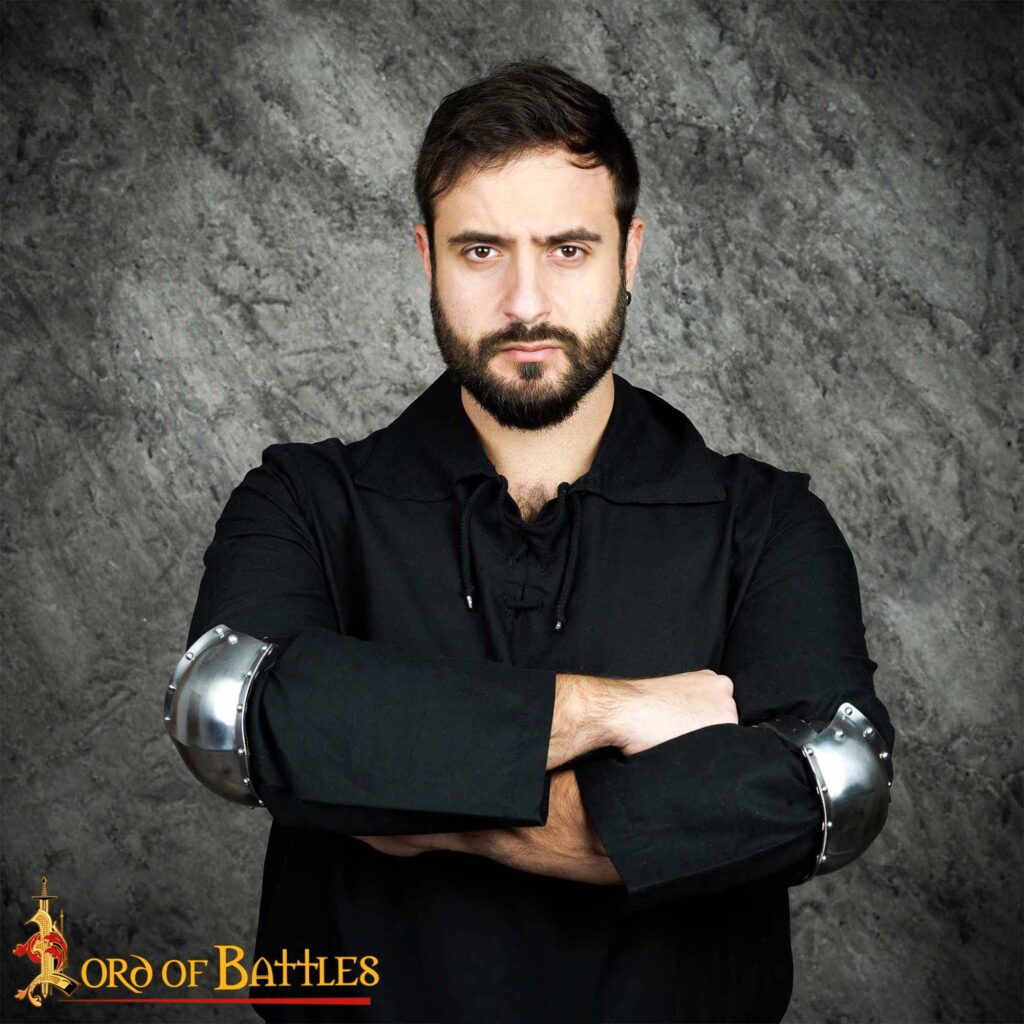 13th-14th Century Steel Couter – 16 Gauge Medieval Armor