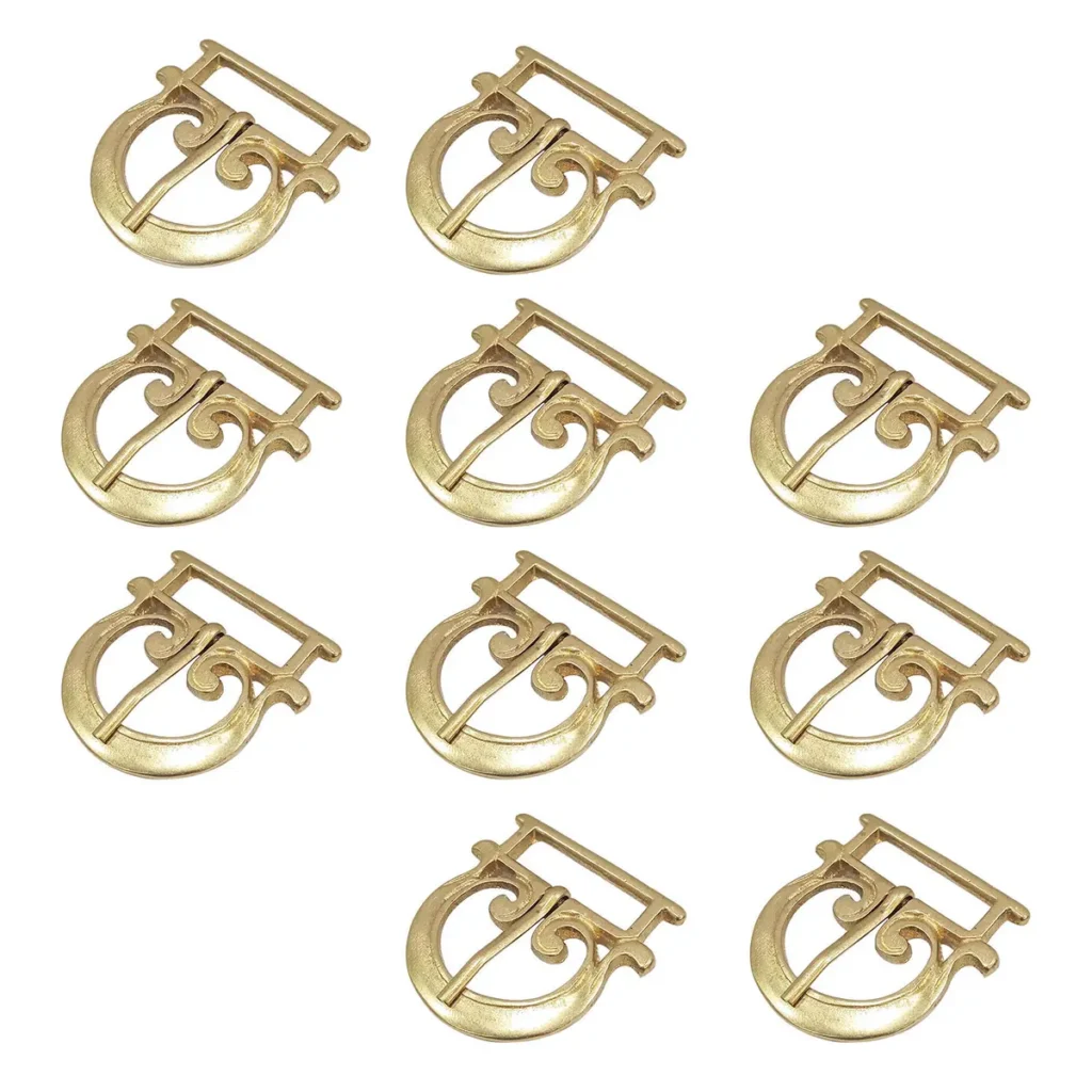 Solid Brass Roman Belt Buckle