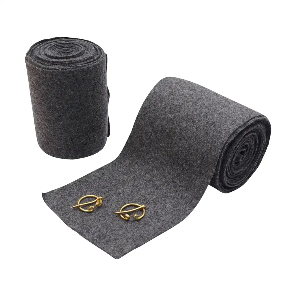 Brilliant Wool Viking Winingas Leg Wraps With Fibula