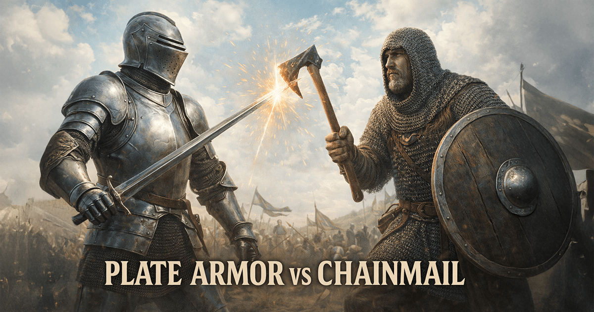 Plate Armor vs Chainmail Protection: 5 Key Differences